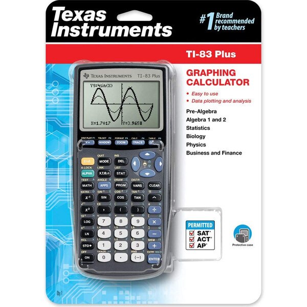 Texas Instruments TI-83 Plus Graphing Calculator | University of Utah ...