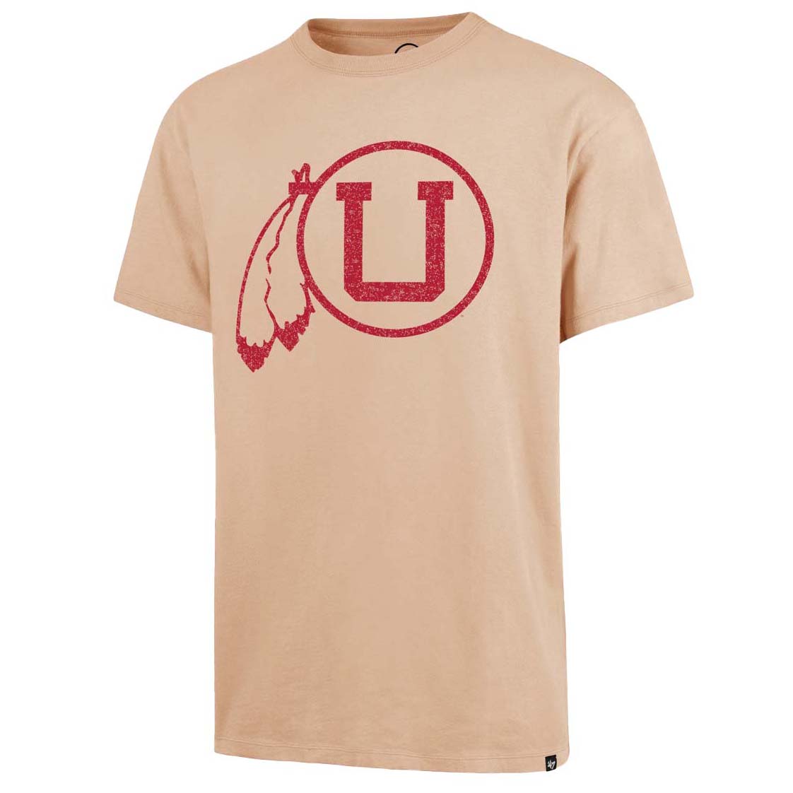 47 Brand Vault Athletic Logo Dusted River Tee | University 47 Brand Vault Athletic Logo Dusted River Tee | University